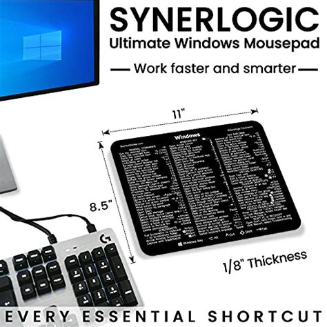 Synerlogic Windows 10 11 Ultimate Keyboard Shortcut Reference Guide