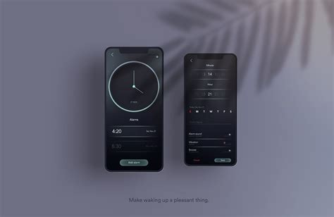 Alarm Ui Concept Behance