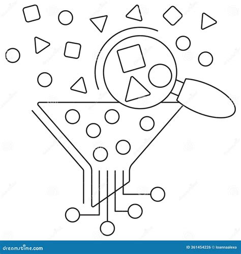 Data Profiling And Assessment Diagram Shows Key Concepts Like Anomaly Vector Illustration