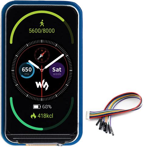 waveshare for arduino raspberry pi stm32 1 47inch round lcd display