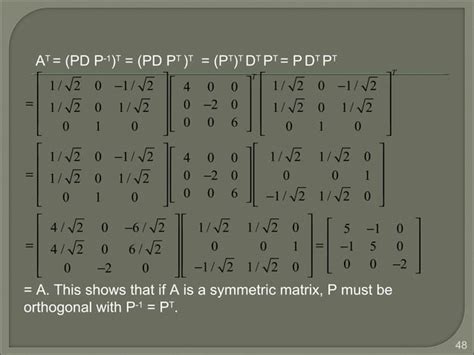 Eigen Values And Eigenvectors Ppt