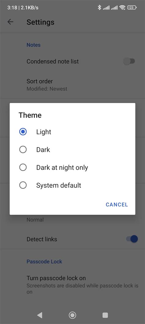 default theme · issue 1560 · automattic simplenote android · github