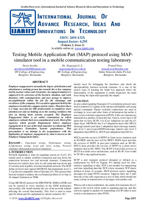 Pdf Testing Mobile Application Part Map Protocol Using Map
