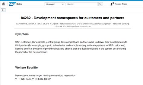 News About Abap Package Concept Naming Convention Sap Community