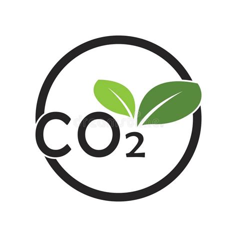 Zero Emissions Icon Clean Air Ecology And Environment Symbol Stock Illustration Illustration