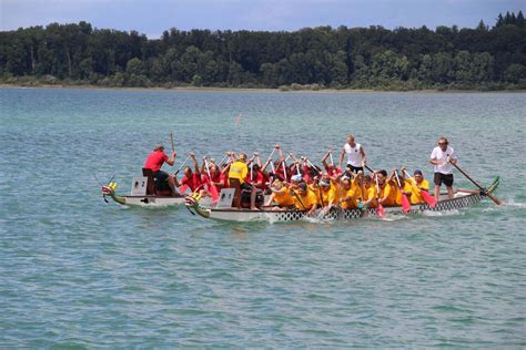 Drachenbootfahren Auf Dem Chiemsee Auszeit Event