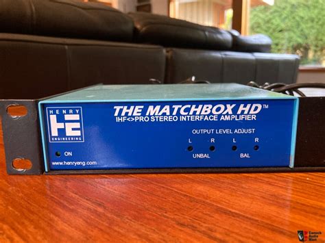 matchbox hd stereo interface amplifiers pair photo 4561374 canuck