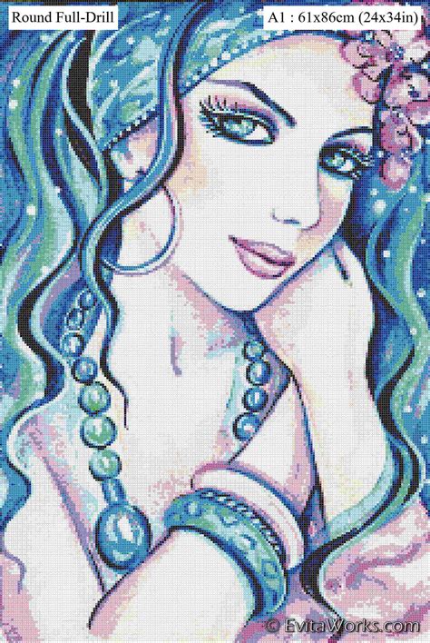 Exotic Visage 13, beautiful mythical face ‹ EvitaWorks