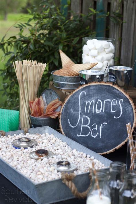 S Mores Bar Party