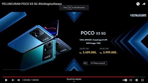 Ponsel Poco X G Resmi Dijual Di Indonesia Harganya Mulai Rp Juta Wartakotalive Com