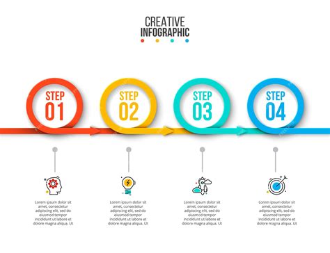 Premium Vector Vector Circle Infographic Template For Diagram Graph Presentation And Chart