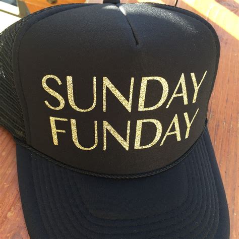 Sunday Funday Hat Trucker Hat Party Hat Brunch Brunch Hat Etsy