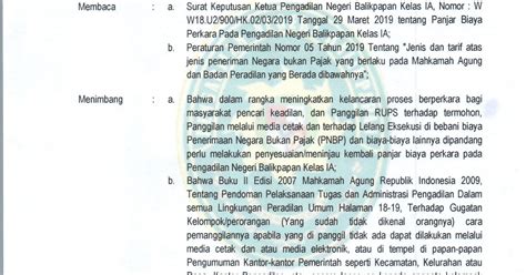 Contoh Surat Gugatan Cerai Pengadilan Negeri - Info Loker Dan Contoh Surat