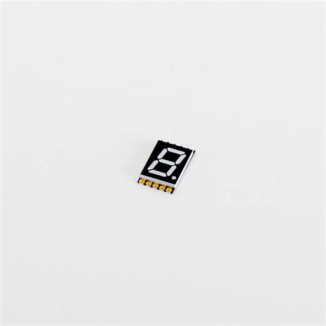 0 39 Single Digit Super Thin Smd Led 7 Segment Display Diamond Seg Opto Plus Led