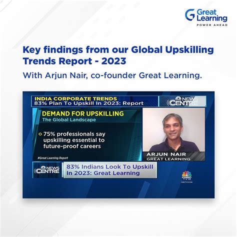 Great Learning On Linkedin Greatlearning Report Cnbc Ai Insights Upskilling