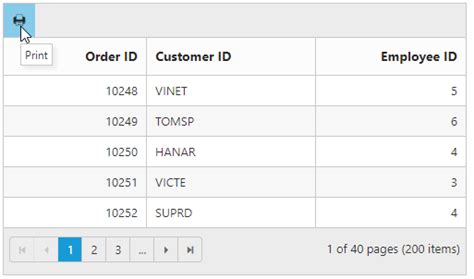 Asp Net Web Forms Datagrid Control Syncfusion