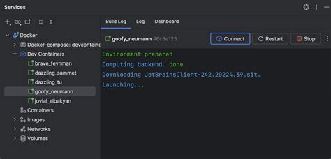 在 Ide 中启动 Dev Container Intellij Idea 文档