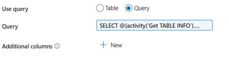 New Servicenow Connector In Adfunable To Pass The Sql Query In Source