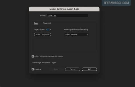 Fitur Baru True 3d Workspace Di After Effects Bisa Import Render
