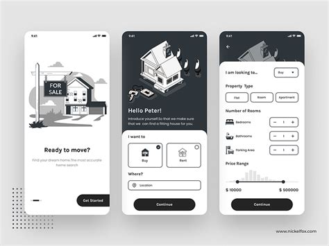 Property App By Piyush Kumar Singh For Nickelfox Ui Ux Design On Dribbble