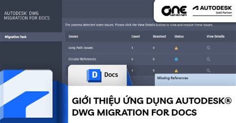 Giới Thiệu Ứng Dụng Autodesk® Dwg Migration For Docs Onecadvn Best Cad Solutions