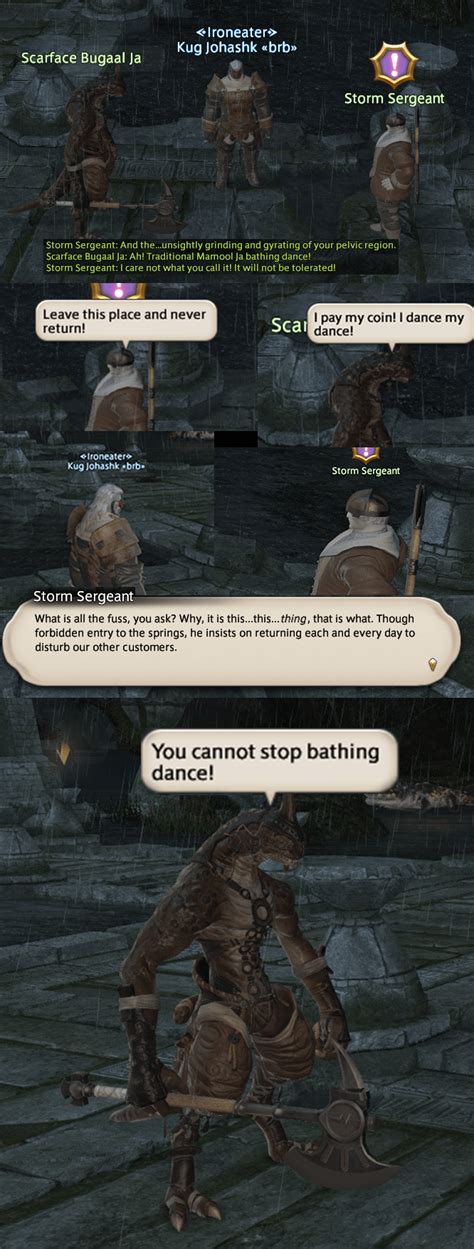 Has Anyone Found Out If Theres Any Reference To The Mamool Ja Bathing