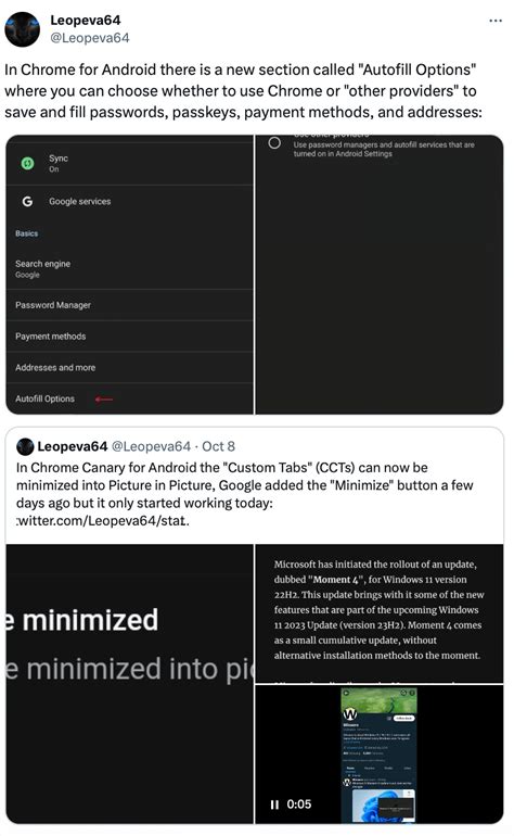 谷歌将为安卓平台 Chrome 推出新功能，允许调用第三方密码管理器leopeva浏览器用户