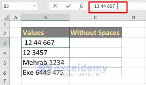 How To Remove Space In Excel Before Numbers Ways ExcelDemy