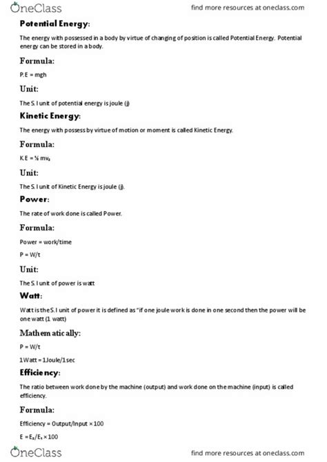 Phys100 Lecture Notes Winter 2023 Lecture 1 Potential Energy