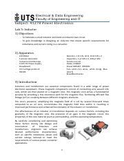 Designing And Testing Inductors In Power Electronics Course Hero