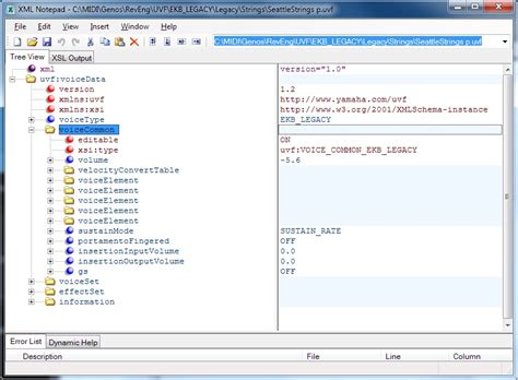 Genos Voice Editing XML Notepad Sand Software And Sound