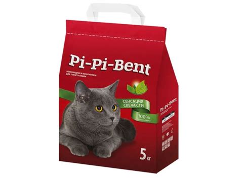 Комкующийся наполнитель Pi Pi Bent Сенсация свежести купить в Бресте