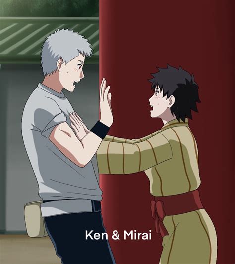 Hatake Ken With Mirai In Boruto 5 By Hatake Mina On Deviantart