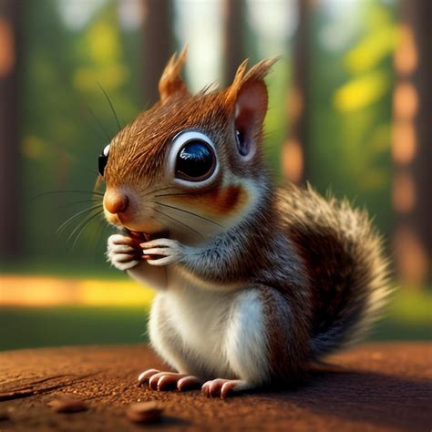 Premium Ai Image Squirrel