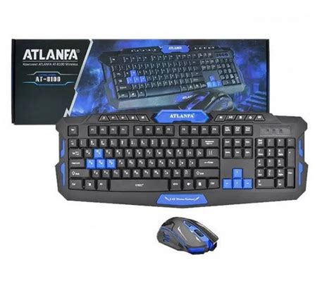 Беспроводная игровая клавиатура с мышкой Atlanfa AT-8100 (ID#1782908918 ...
