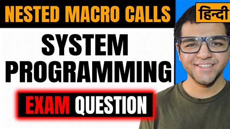 Nested Macro Call In System Programming Youtube