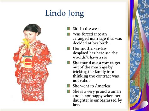 Ppt The Joy Luck Club Jlc Powerpoint Presentation Free Download