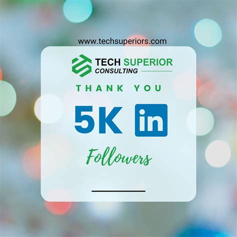 Tech Superior Consulting On Linkedin 5k Linkedinfollowers