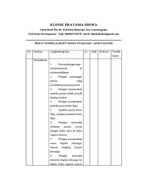 2 4 1 4 Bukti Tindak Lanjut Audit Pdf