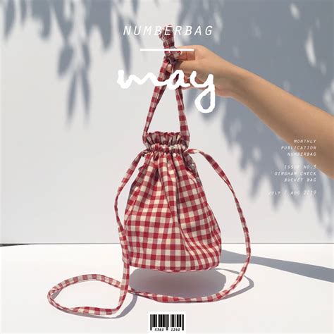 월간가방 Numberbag 월간가방 5월호 일상에서 가볍게 들기 좋은 복조리백을 만나보세요