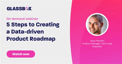 webinar 5 steps to creating a data driven product roadmap