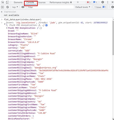 Working With Nested Datalayer In Piwik Pro Tag Manager Dumbdata