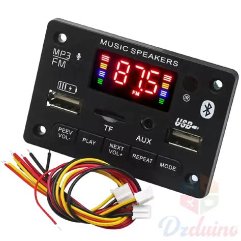 Module De Carte De Decodage De Decodeur Mp3 Bluetooth 5 0