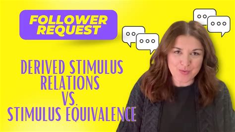 Dana Dos Clarifying Confusion About Derived Stimulus Relations And