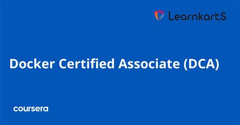 Docker Certified Associate Dca Coursera
