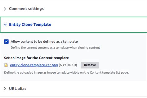 Entity Clone Template Drupal Org