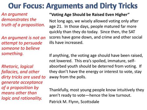 PPT Types Of Arguments PowerPoint Presentation Free Download ID