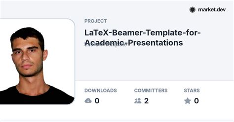 Latex Beamer Template For Academic Presentations Ecosystem Directory