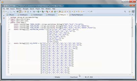 Prototype Project Csp Constraint Satisfaction Problem Map Coloring W