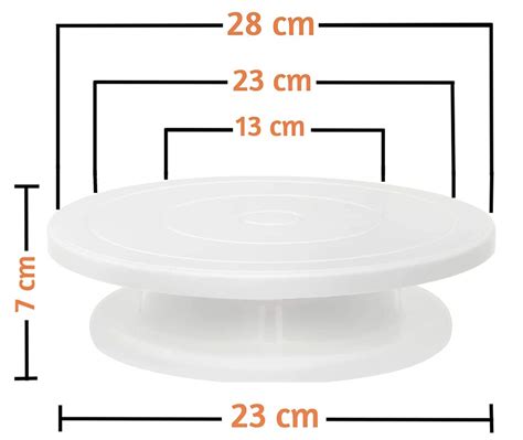 Buy Pandora Products Cake Tools Round Easy Rotate Turntable Revolving